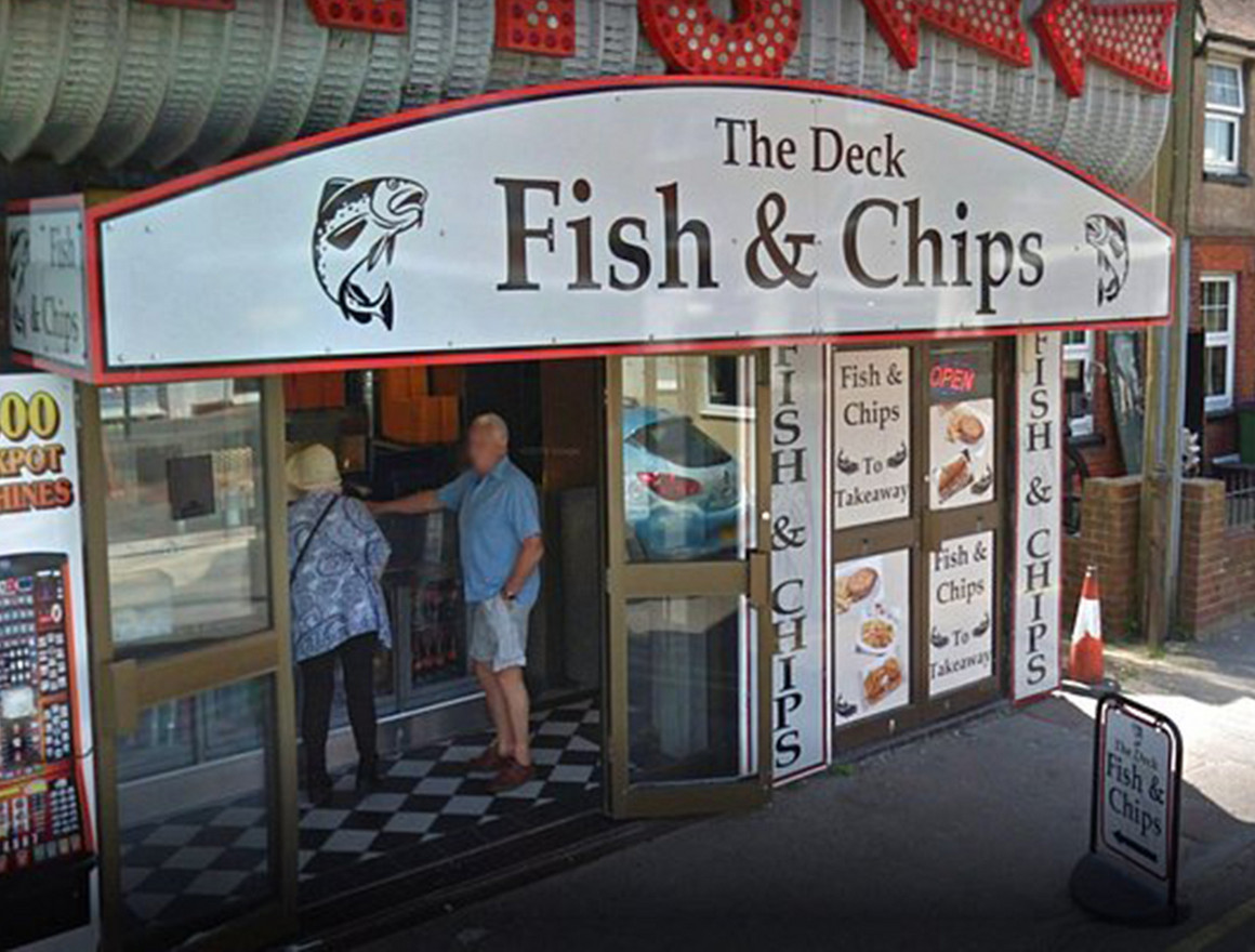 The Deck Fish & Chips - Food delivery - Dymchurch, Romney Marsh - Order online