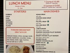 EFES RESTAURANT - Takeaway food - SHEFFIELD - Order online